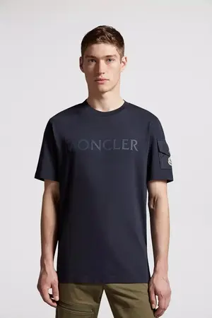 Moncler Laminated Logo T-shirt