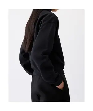Jacquemus Grosgrain Zipped-rollneck Sweatshirt