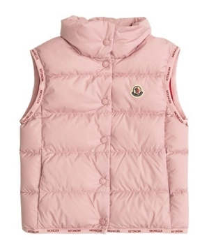 Moncler Quilted Logo Patch Vest