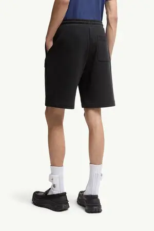Moncler Logo Patch Drawstring Shorts