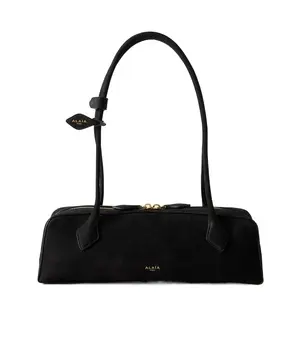Alaïa Medium Le Teckel Shoulder Bag - Black