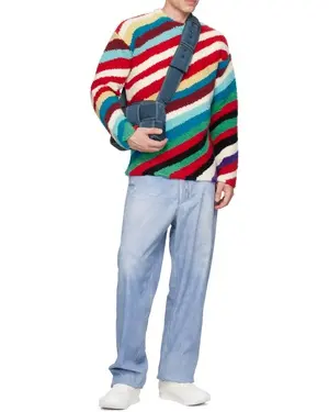 Bottega Veneta Striped Crewneck Jumper