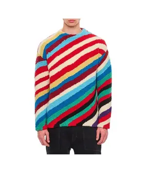 Bottega Veneta Striped Crewneck Jumper
