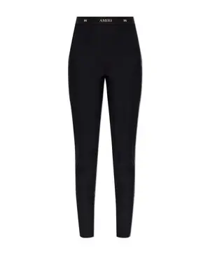 Amiri High Waist Signature Logo Leggings