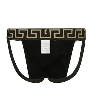 Versace Greca Border Stretched Jockstrap