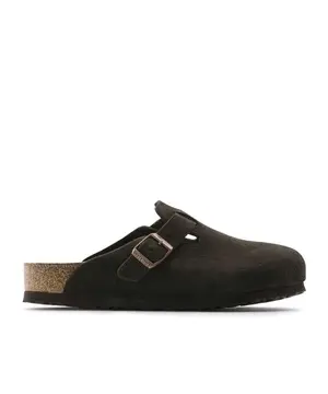 BIRKENSTOCK Boston Suede Clogs