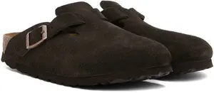 BIRKENSTOCK Boston Suede Clogs