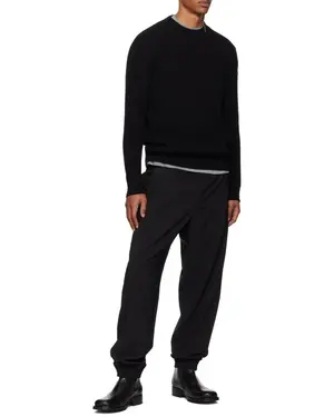 Moncler Logo Patch Crewneck Jumper