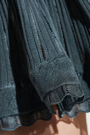 Alaïa Knitted Mini Skirt