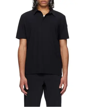 Moncler Logo Patch Short-sleeved Polo Shirt