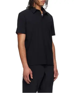 Moncler Logo Patch Short-sleeved Polo Shirt