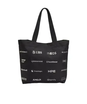 Y3 Amg Petronas Logo Tote Bag