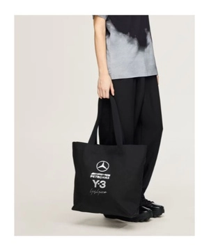 Y3 Amg Petronas Logo Tote Bag