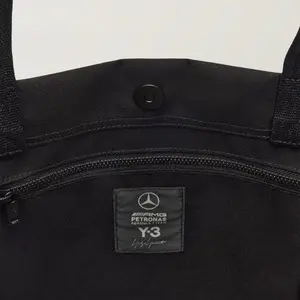 Y3 Amg Petronas Logo Tote Bag
