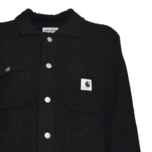 Carhartt Work In Progress Michigan Knitted Cardigan - Black