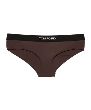 TOM FORD Logo Waist Briefs - Black