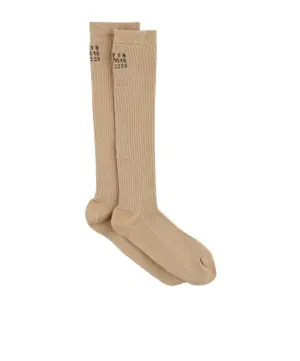 MAISON MARGIELA Knee-high Socks - Adobe Brown