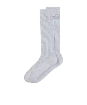 MAISON MARGIELA Knee-high Socks - White