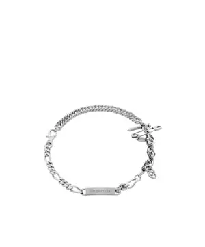 Balenciaga Chain Detailed Necklace