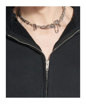 Balenciaga Chain Detailed Necklace