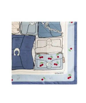 COACH Printed Silk Scarf