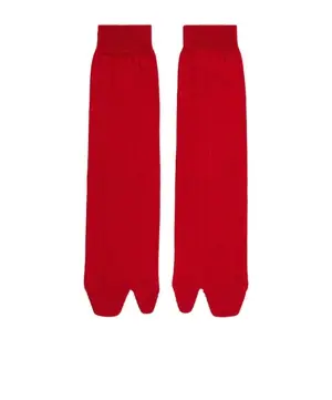 MAISON MARGIELA Tabi Socks - Red