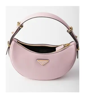 Prada Arqué Small Leather Shoulder Bag