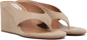 Alaïa Cube Flip Flops - Grege
