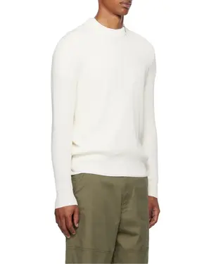 Moncler Logo Patch Crewneck Jumper
