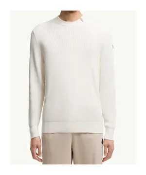 Moncler Logo Patch Crewneck Jumper