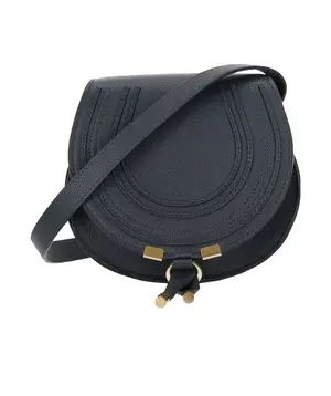 Chloé Marcie Saddle Bag - Black