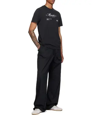 Moncler Embroidered Logo Cotton T-shirt