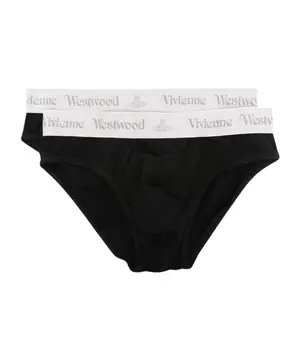 VIVIENNE WESTWOOD Orb-motif Briefs - Black