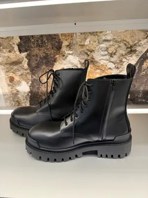Balenciaga Strike Lace-up Boots