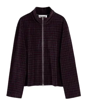 Our Legacy Shrunken Long-sleeved Zip-up Jacket