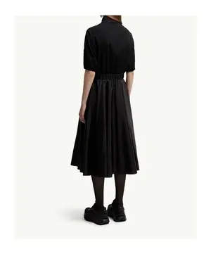 Moncler Satin Midi Dress
