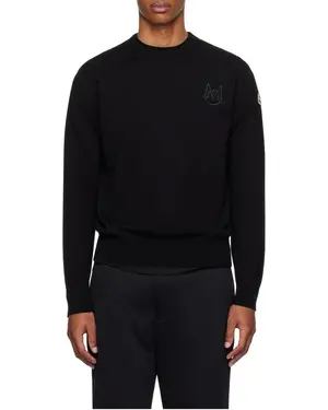 Moncler Embroidered Monogram Jumper