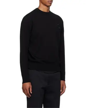Moncler Embroidered Monogram Jumper