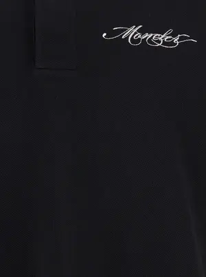 Moncler Logo Patch Short-sleeved Polo Shirt