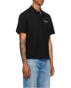 Moncler Logo Patch Short-sleeved Polo Shirt