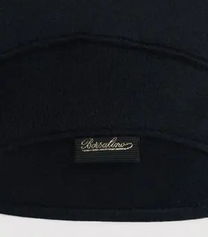 Borsalino Cashmere Vincenzo Flat Cap