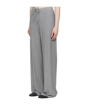 SKIMS Long Sleeve Button Pajama Set - Gray