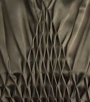 Khaite Silk Nola Midi Dress