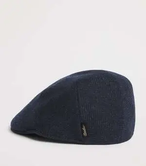 Borsalino Wool-blend Parigi Duckbill Flat Cap