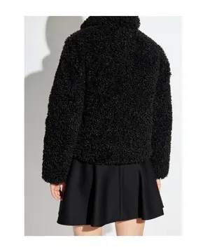 Moncler Bridoire Teddy Bomber Jacket - Black