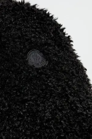 Moncler Bridoire Teddy Bomber Jacket - Black