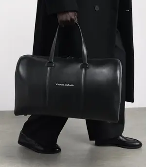 CHRISTIAN LOUBOUTIN Tactical Leather Duffle Bag