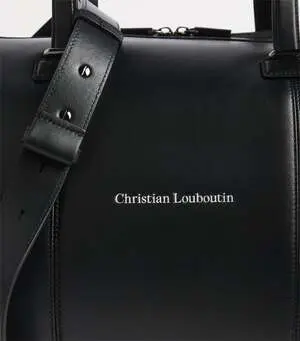 CHRISTIAN LOUBOUTIN Tactical Leather Duffle Bag