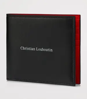 CHRISTIAN LOUBOUTIN Canopy Leather Bifold Wallet