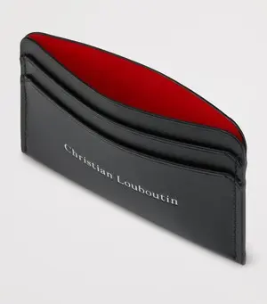 CHRISTIAN LOUBOUTIN Canopy Leather Card Holder